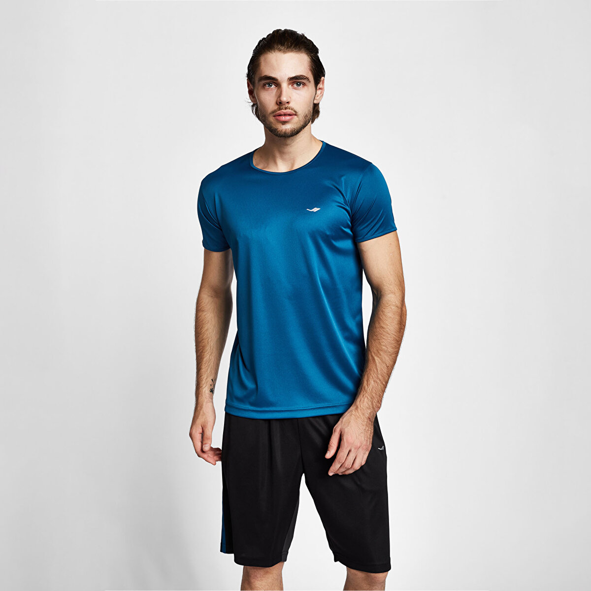 LESCON 19S-1220-19B Men T-Shirt Blue | Lesconstore.com